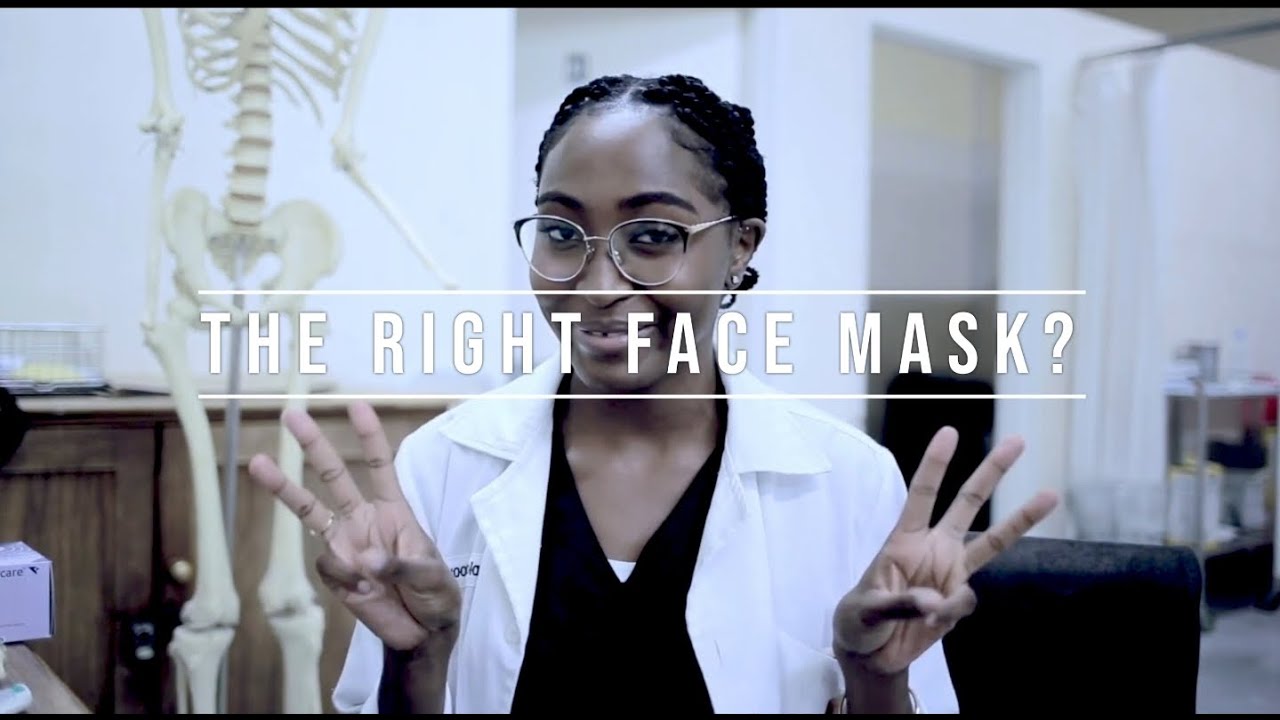How to choose the right FACE MASK - YouTube