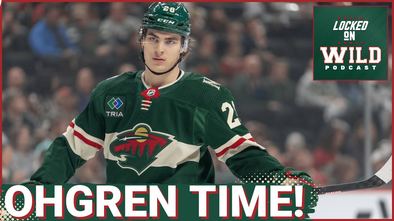 Can Liam Ohgren step up for the Wild tonight? #minnesotawild #mnwild # ...