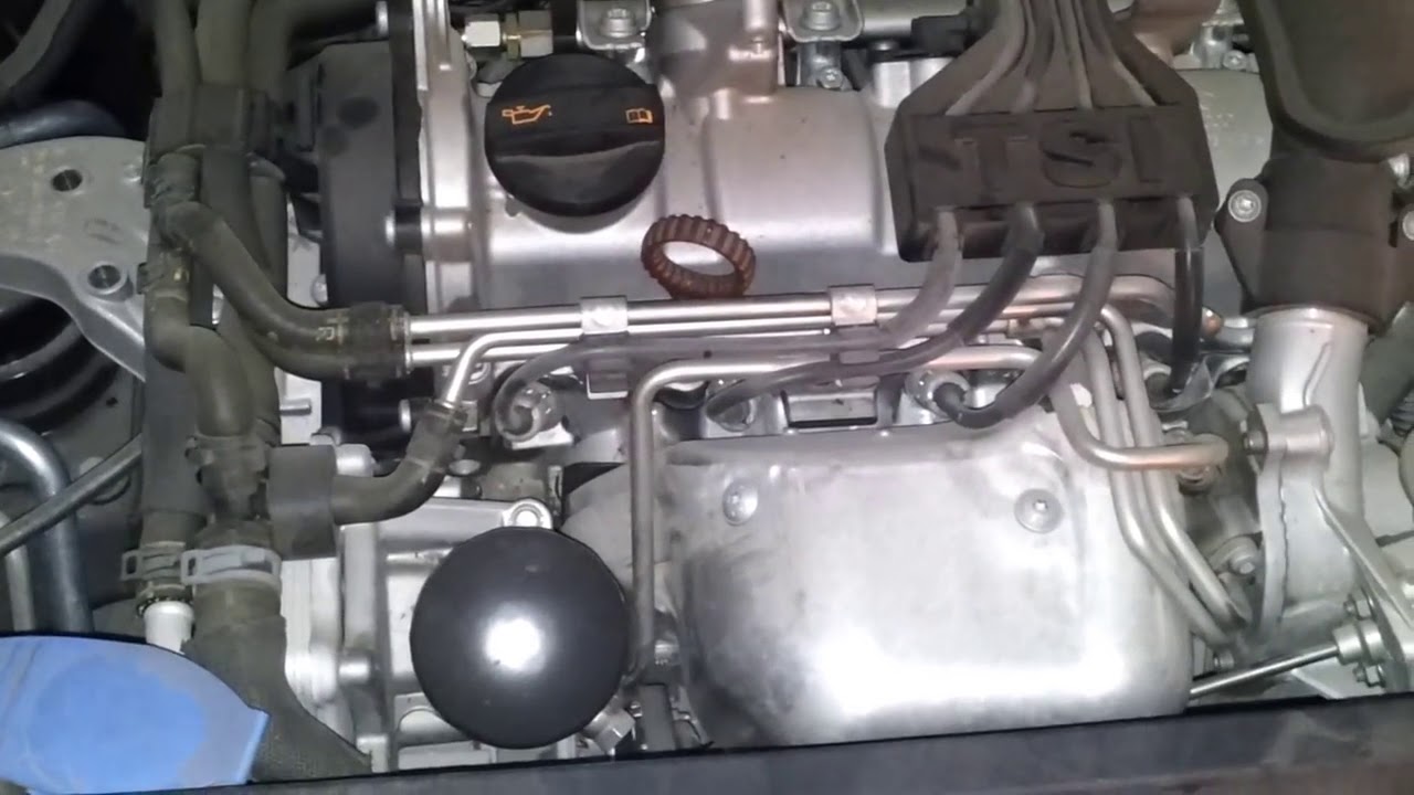 Vw polo new tsi 1.2 engine problem - YouTube
