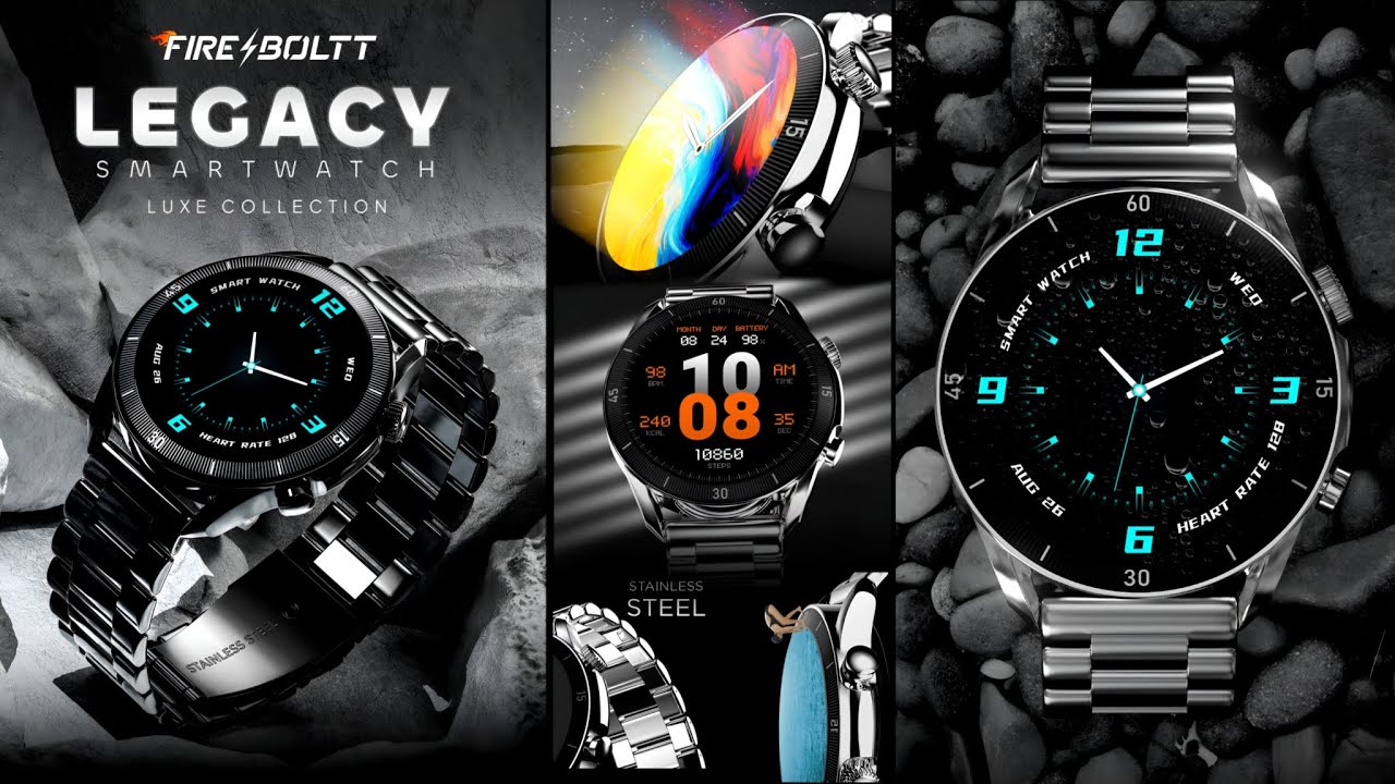Fire Boltt Legacy Smartwatch Full Specifications & Launch Date - YouTube
