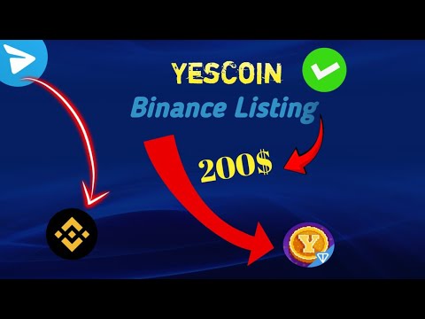 Yescoin Confirm Telegram Airdrop Binance Listing News ||| Yescoin ...