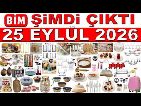 BİM 25 EYLÜL 2026 | ÇAY & KAHVE TAKIMLARI | BİM DİKİŞ ÜRÜNLERİ | BİM AKTÜEL PASTACILIK GEREÇLERİ