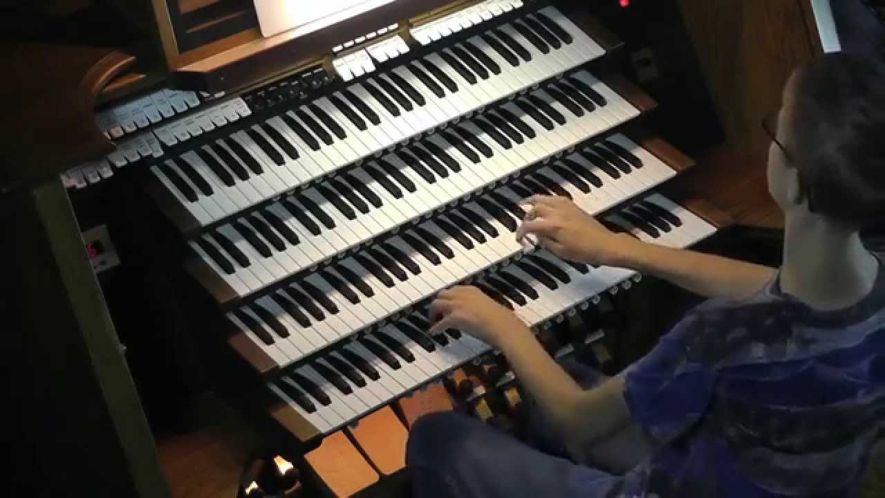Hungarian Dance No. 5 - Pipe Organ - YouTube
