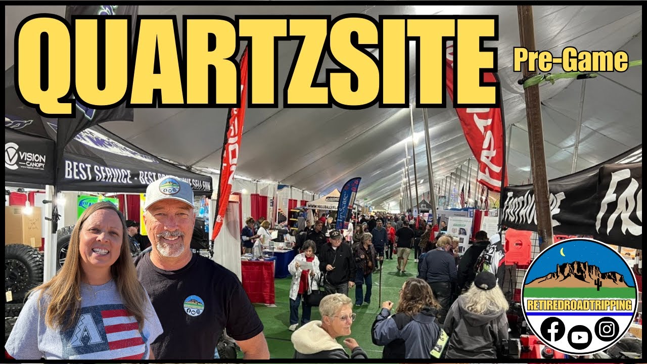 QUARTZSITE RV SHOW Pre-Game Preview | Full-Time RV Life || EP101 - YouTube