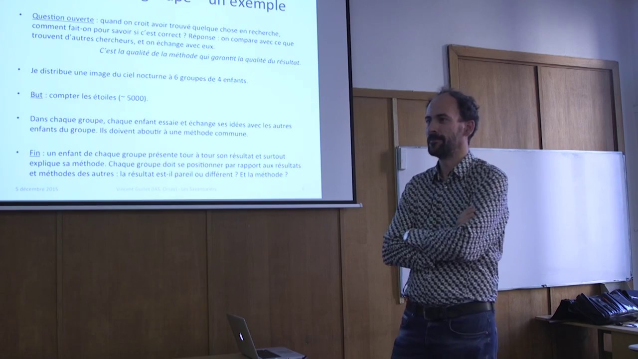 Formation Savanturiers : Astrophysique par Vincent Guillet - YouTube