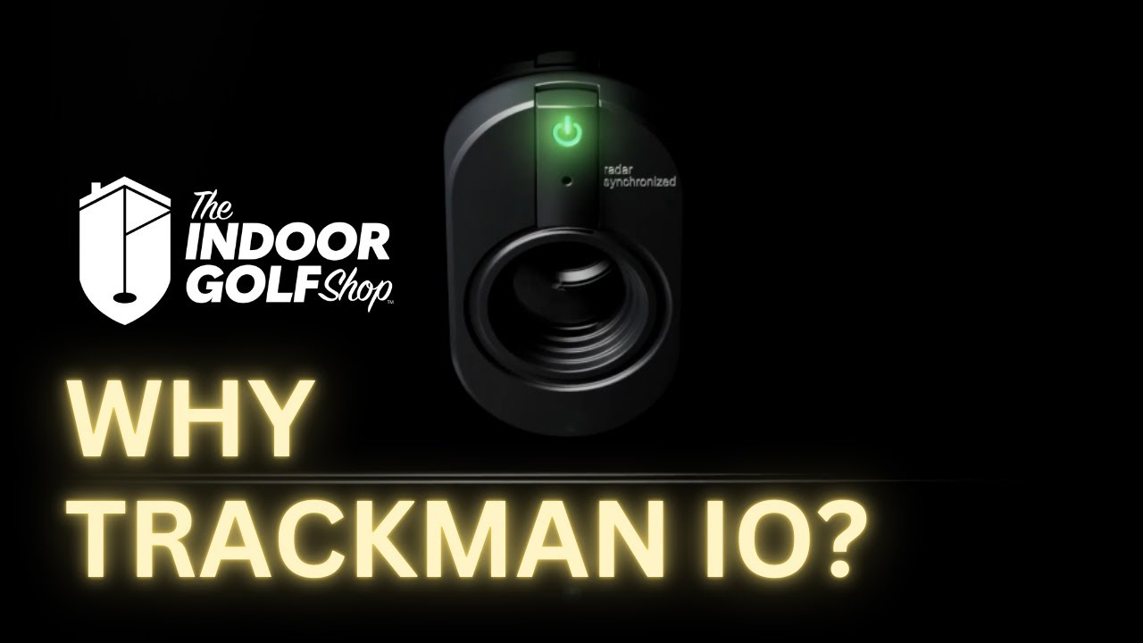 TrackMan iO - The Ultimate Ceiling-Mounted Launch Monitor! - YouTube