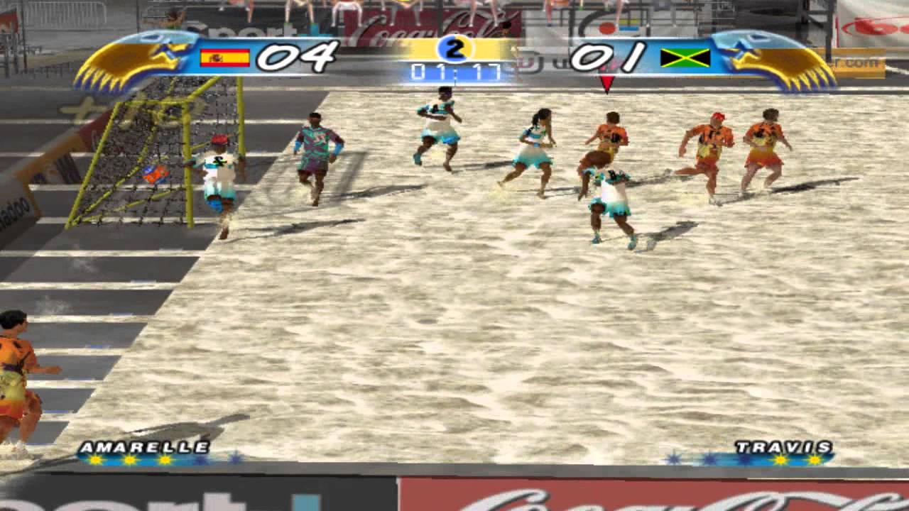 Pro Beach Soccer (Modo arcade) Prueba - YouTube