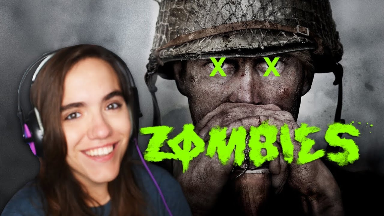 CoD WWII Zombies: ACTUALLY SCARED - YouTube
