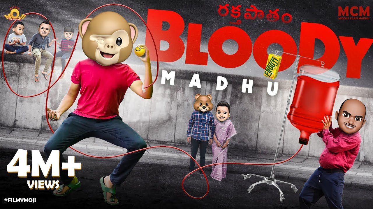 Filmymoji || Middle CLass Madhu || Bloody Madhu || రక్తపాతం || MCM ...