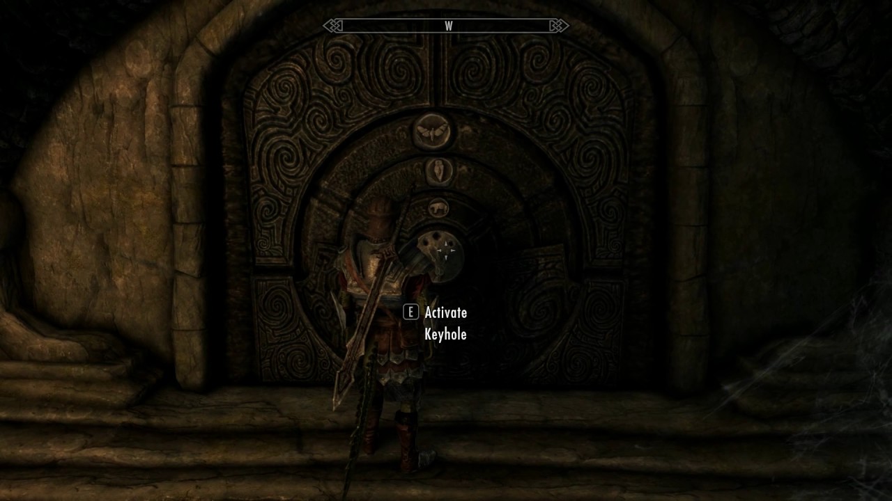 Skyrim - Bleak Falls Barrow Puzzles 1 and 2 - YouTube