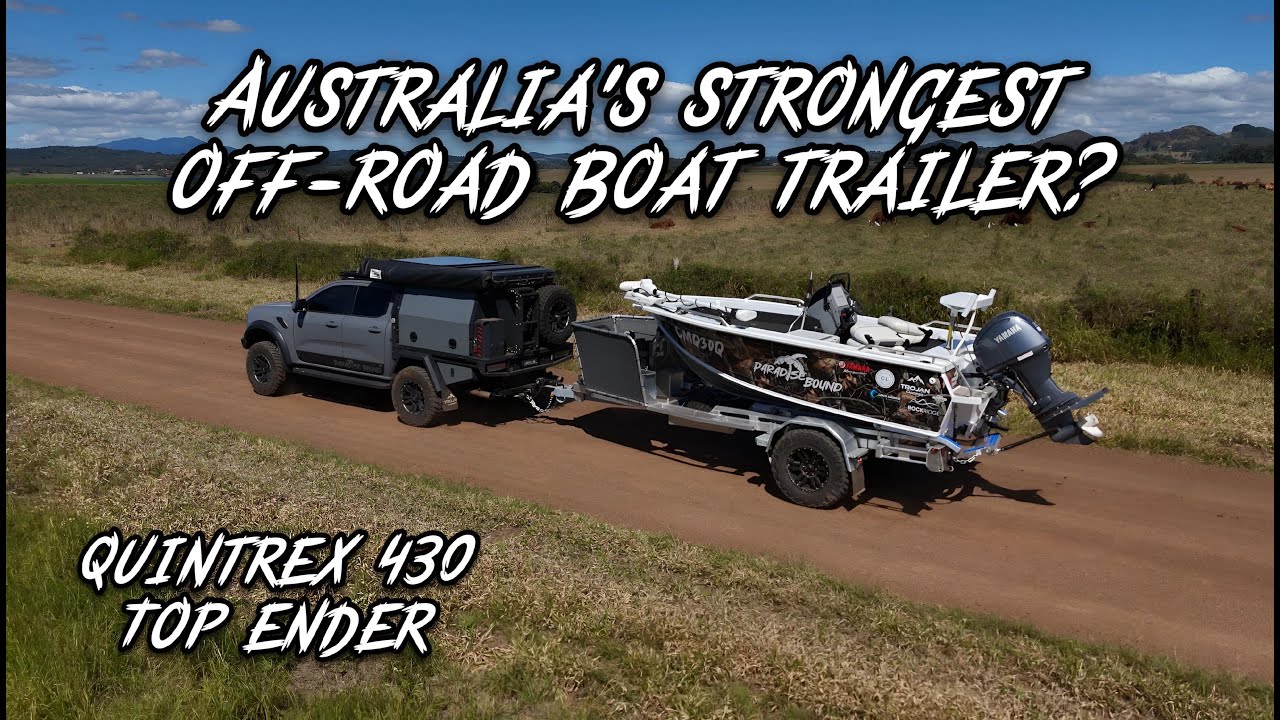 Australia's strongest off-road boat trailer? - YouTube