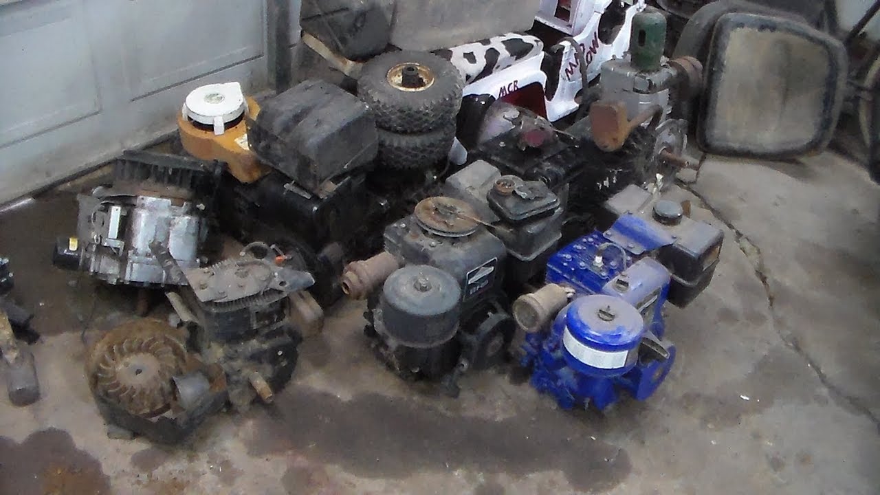 More Mowers, Engines, Tools And Derby Car Update - YouTube