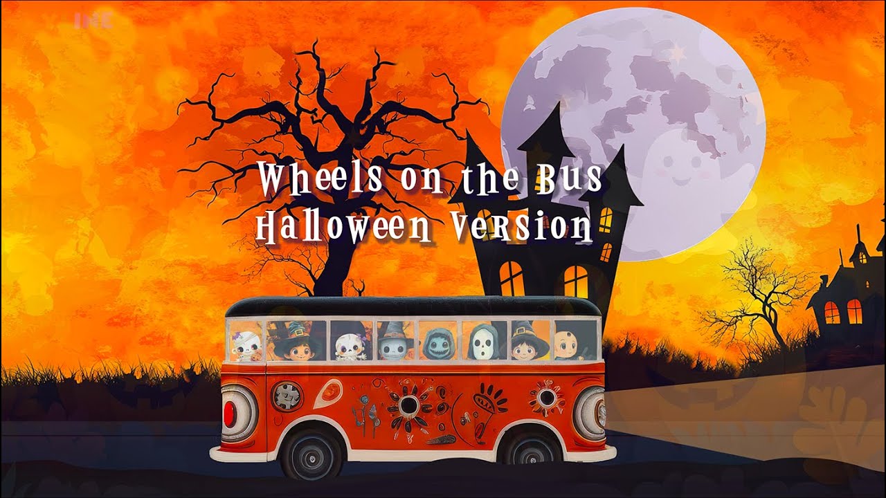 Wheels on the Bus Halloween | Wheels on the Bus Song | Halloween Song ...