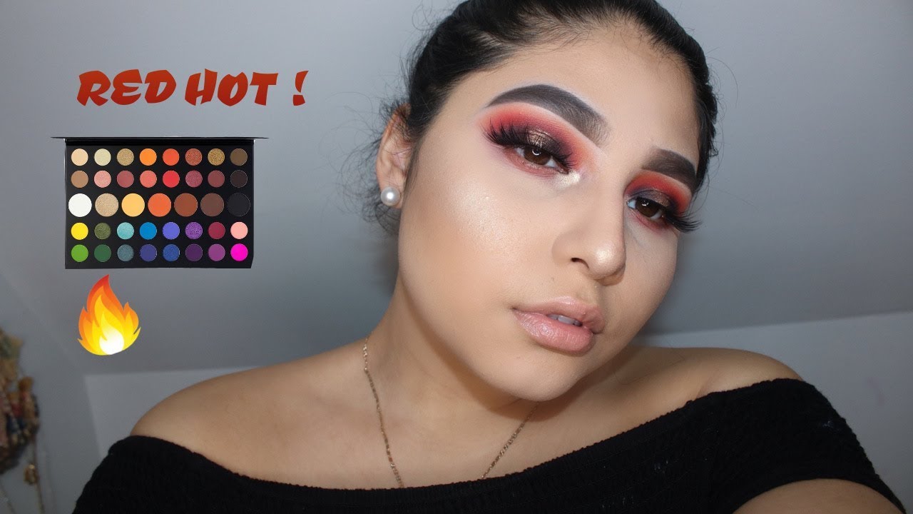 Red Hot LOOK Makeup Tutorial !! - YouTube
