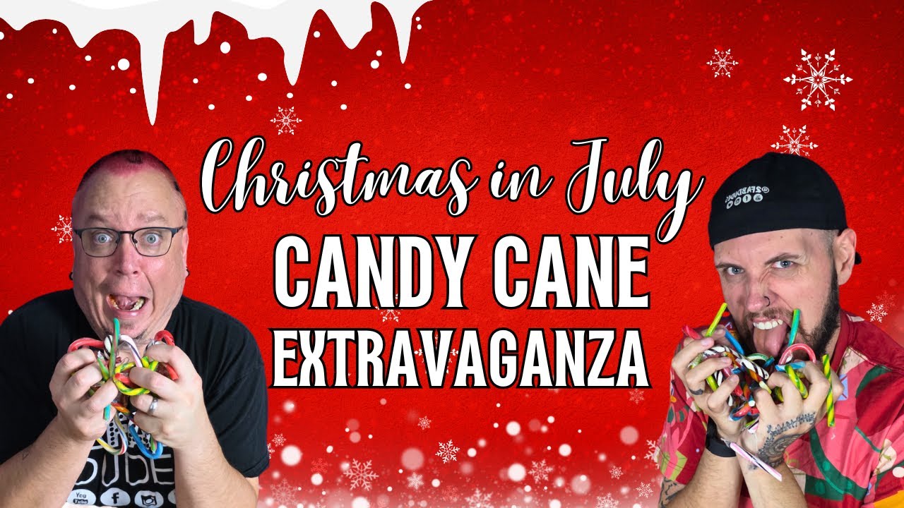 13 Mystery Candy Cane Flavors… Some Were Disgusting | Christmas in July ...