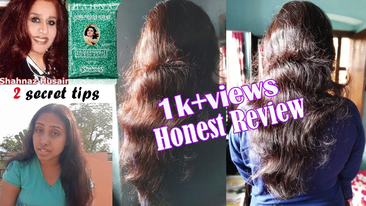 Best henna for hair growth | Shahnaz Husain Henna Applying to hair In ...