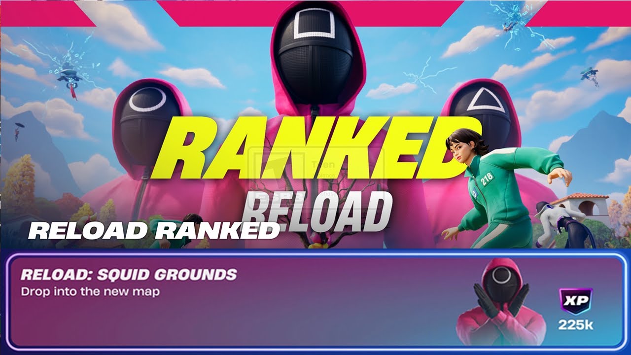 How To COMPLETE ALL RELOAD: SQUID GROUNDS QUESTS CHALLENGES Fortnite ...
