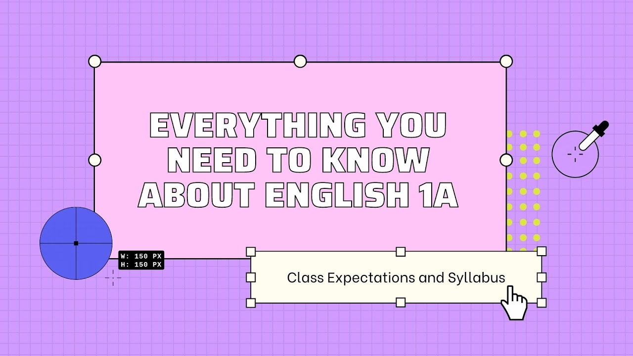 Class Expectations and Syllabus English 1A - YouTube