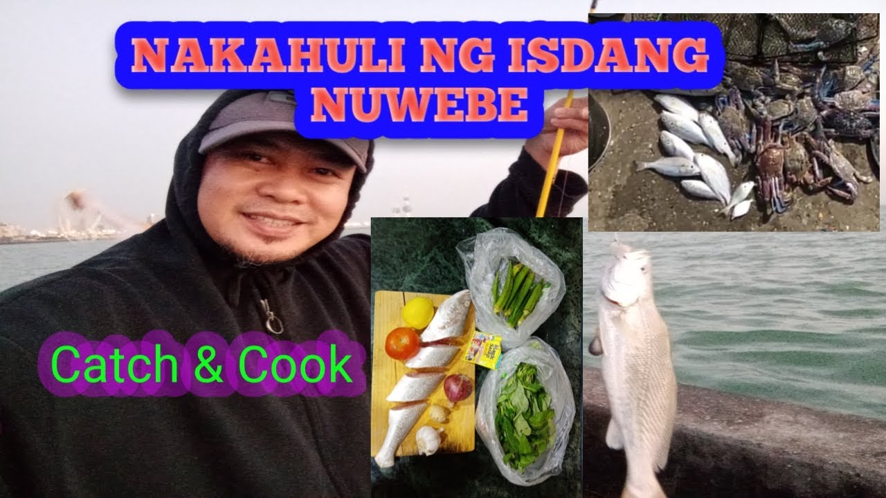 Ep10 | Part 1 | First Time Nakahuli ng Isdang Nuwaibi | Catch & Cook ...