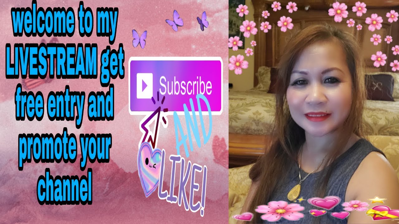 Welcome to my Livestream. Get free entry and promote your channel ...