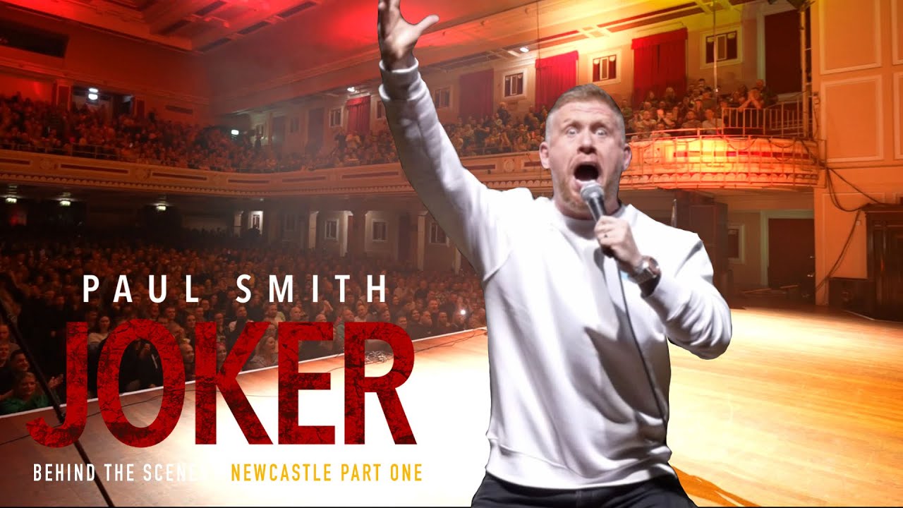 Paul Smith | Joker 2023 Tour | Behind The Scenes | Newcastle Part One ...