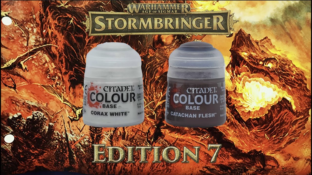 Warhammer: Stormbringer - Issue 7. Some More Paints! Corax White ...