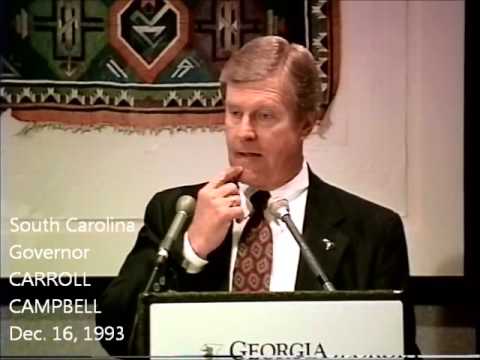 Governor Carroll Campbell's Personal Responsibility Message - YouTube
