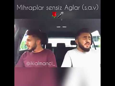 İki almanci Mihraplar sensiz ağlar  ( s.a.v )