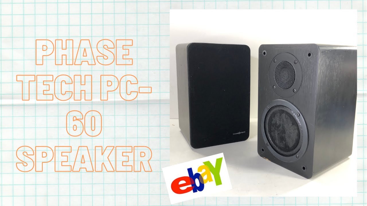 eBay Listing: Phase Tech PC60 Phase Coherent Speaker System Overview ...
