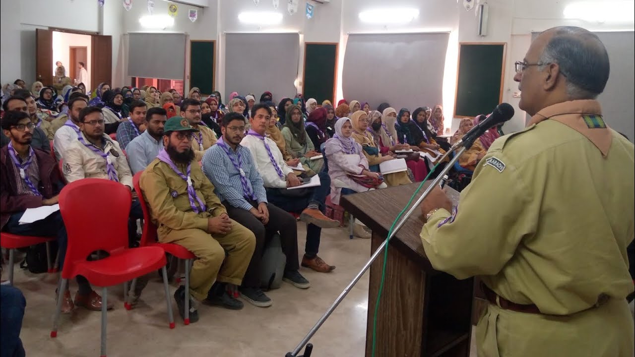 Scout leader traning Day 3 Karachi Central Pakistan #learning #scout ...