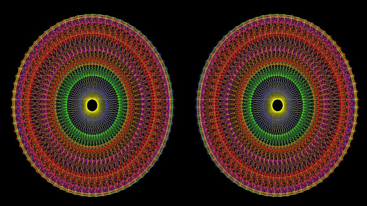 3D Mandala-A Symmetrical Morph With Rotation, Patterns 20-21-20 - YouTube
