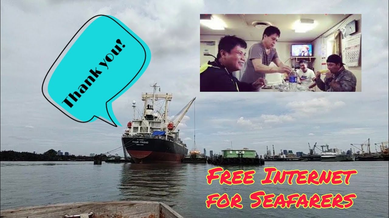 Mission to Seafarers || Providing Seafarers Free Internet || MV Thor ...