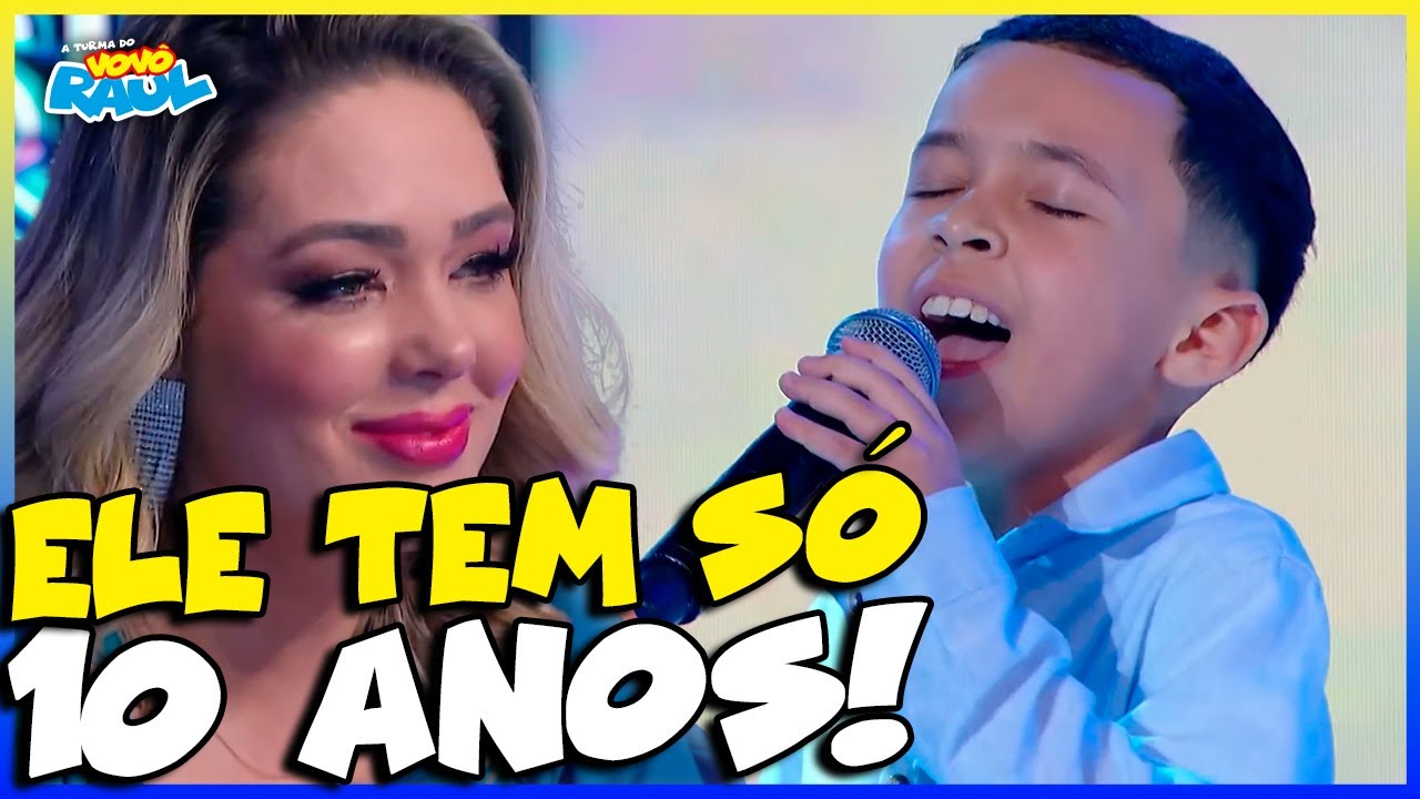 MIGUEL SOUZA COM 10 ANOS CANTA GOSPEL E EMOCIONA NO SHADOW BRASIL ...