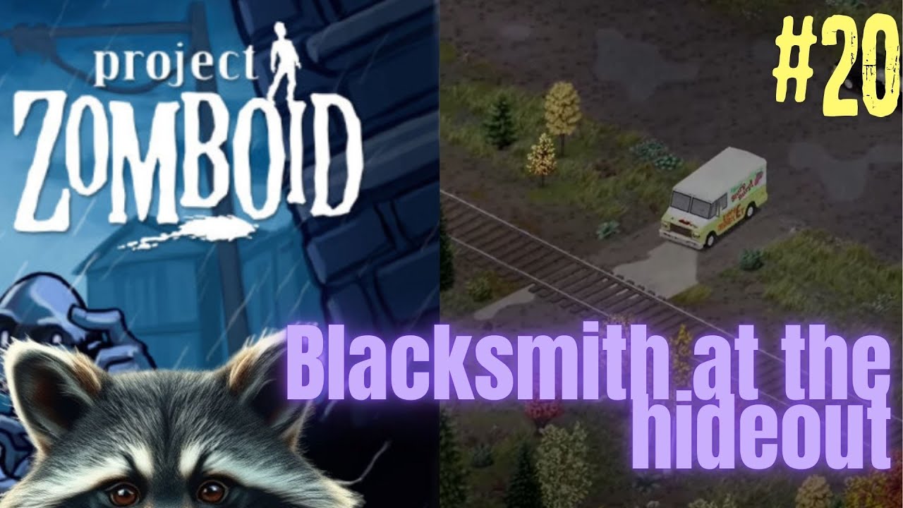 Project Zomboid B42 Blacksmith run - maintaining the books - YouTube