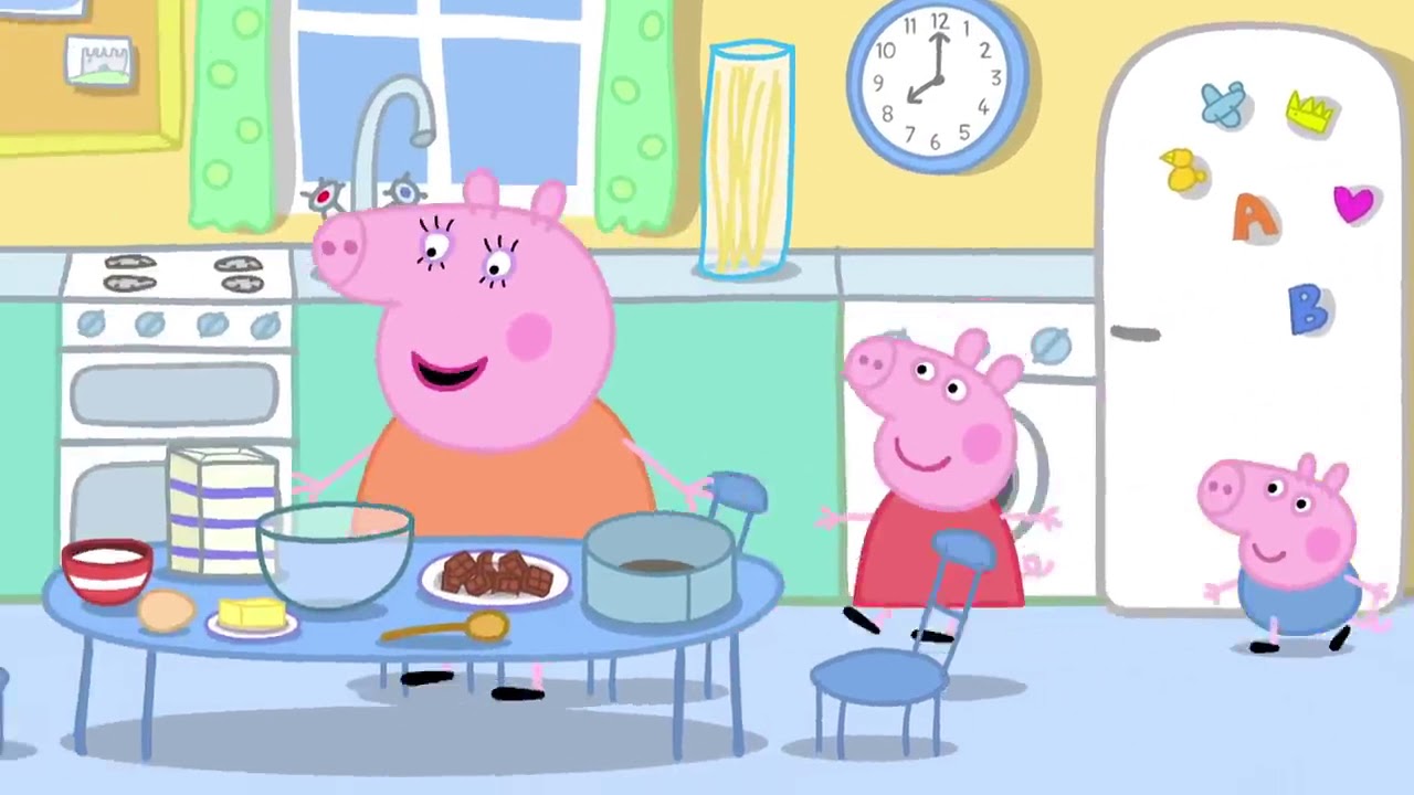 Peppa pig for children | daddy pigs birthday | - YouTube