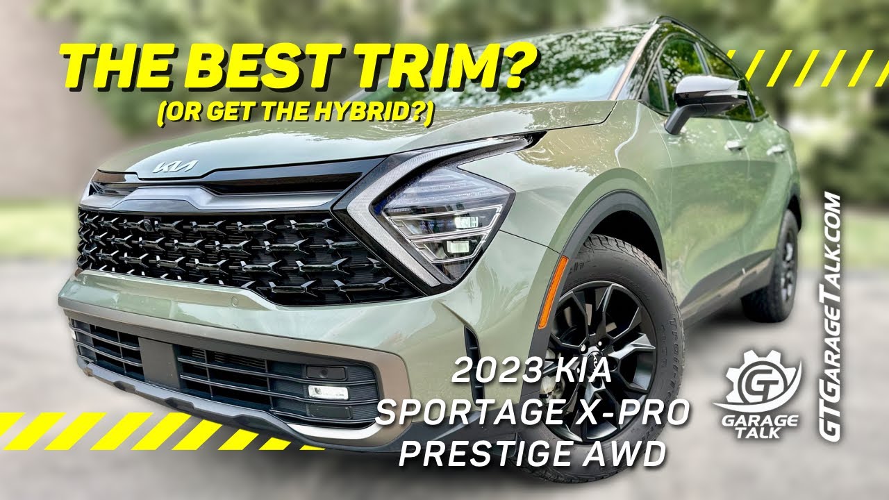 2023 Kia Sportage X-Pro Prestige AWD: Is This the BEST Trim? - YouTube