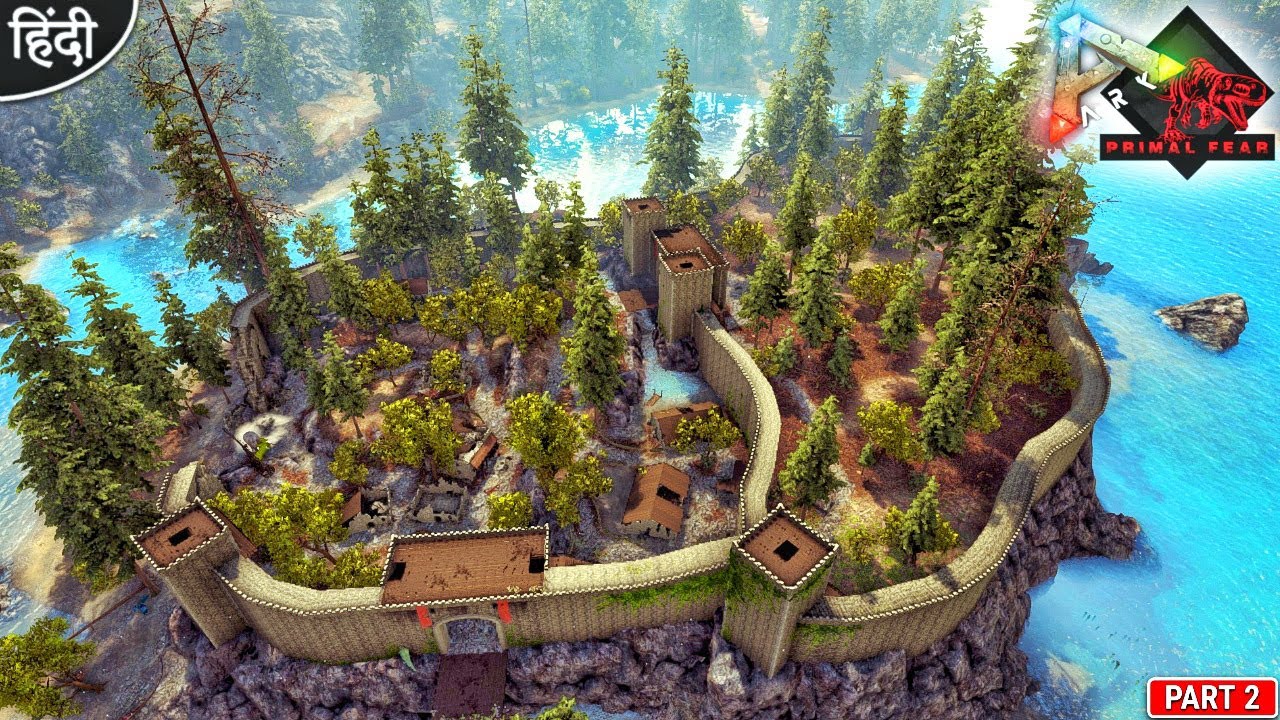 My New Viking Castle Base is OP 😍🔥 : Primal Fear is Back : ARK Survival ...