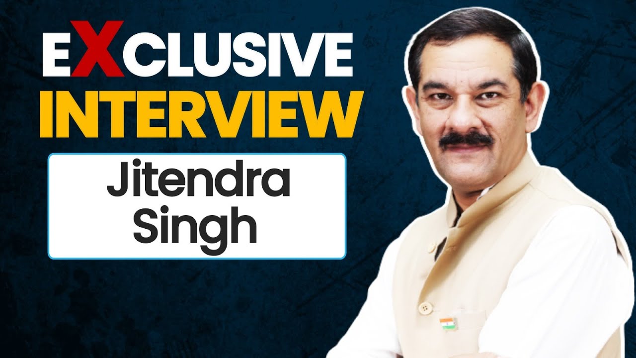 Jitendra Singh Exclusive Interview | भंवर जितेन्द्र सिंह | Democracy ...