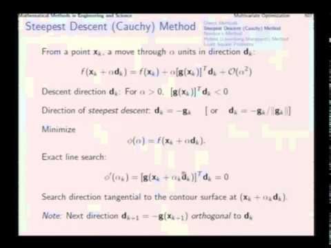 Mod-04 Lec-18 Multivariate Optimization - YouTube