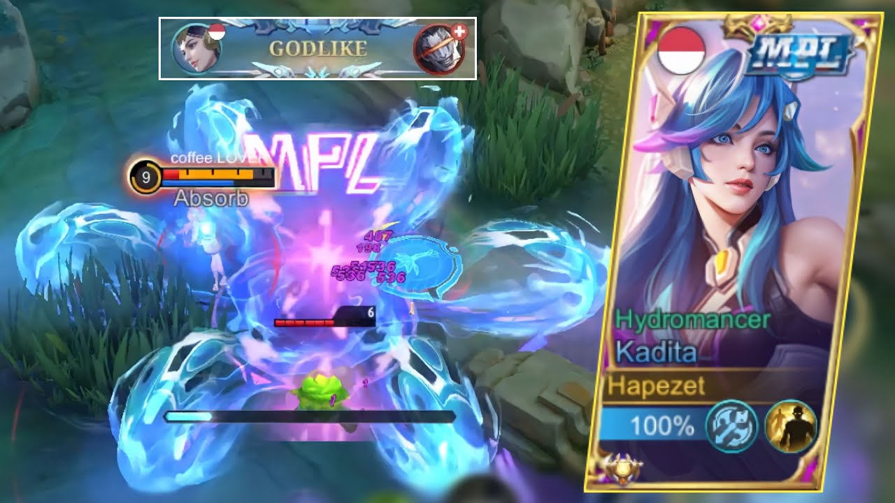 Kadita MPL VS Kagura BTC! Pakai Spell Flicker Demi Bisa Ngekill Kagura ...