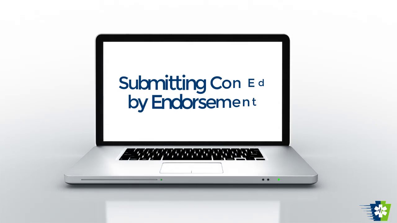 How to submit con ed by endorsement - YouTube