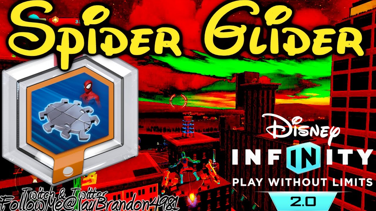 DIsney Infinity 2.0 The Spiderman Rides The Spider Glider FULL HD - PS4 ...