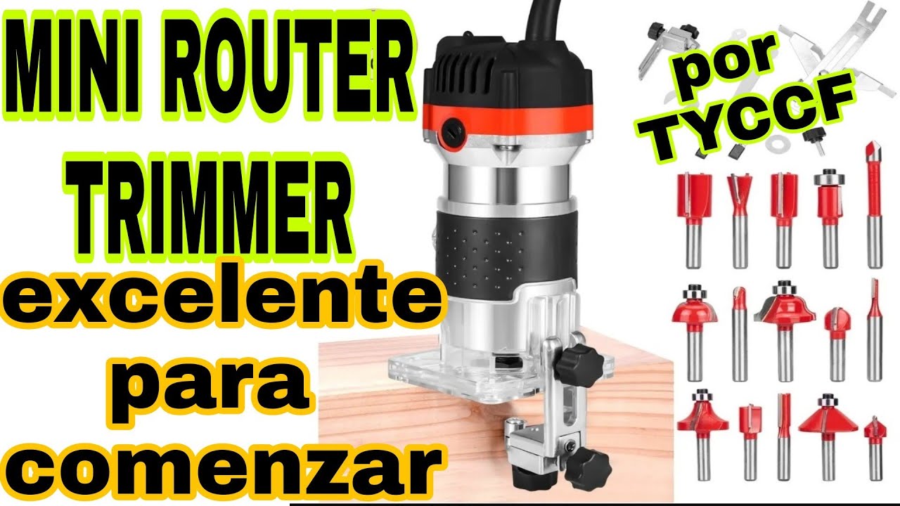 MINI ROUTER DE PALMA TRIMMER (POR TYCCF DE ML) - YouTube