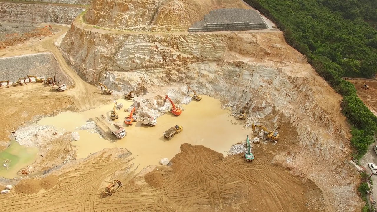 World Best Water Dam construction Work | Drone View video's | Beautiful ...