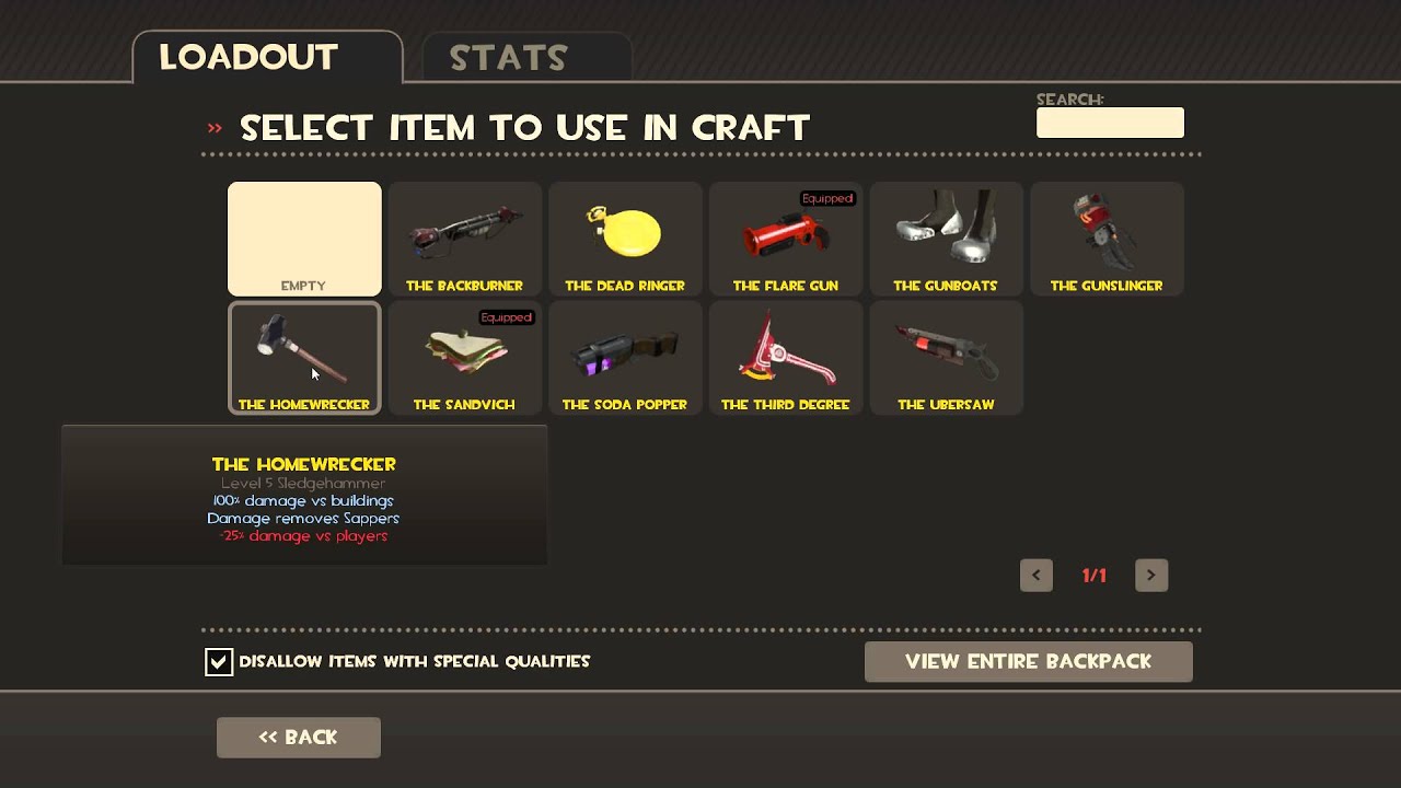 how to craft in tf2 - YouTube