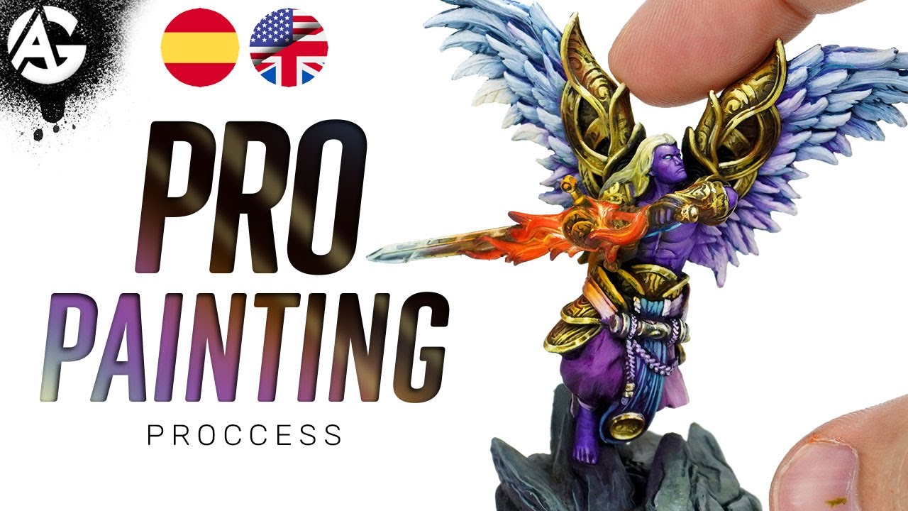 PRO painting in less than 6 hours & GIVEAWAY ⏰ / Pintura PRO en menos ...