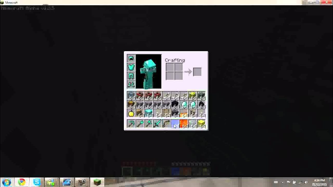 Minecraft Inventory Hack - YouTube