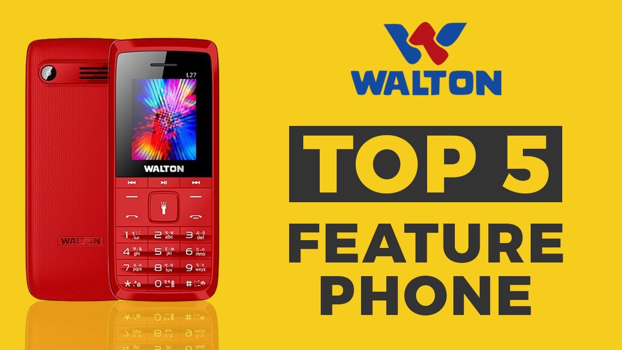 Walton Best Feature Phone 2020 Button Mobile in Bangladesh - YouTube