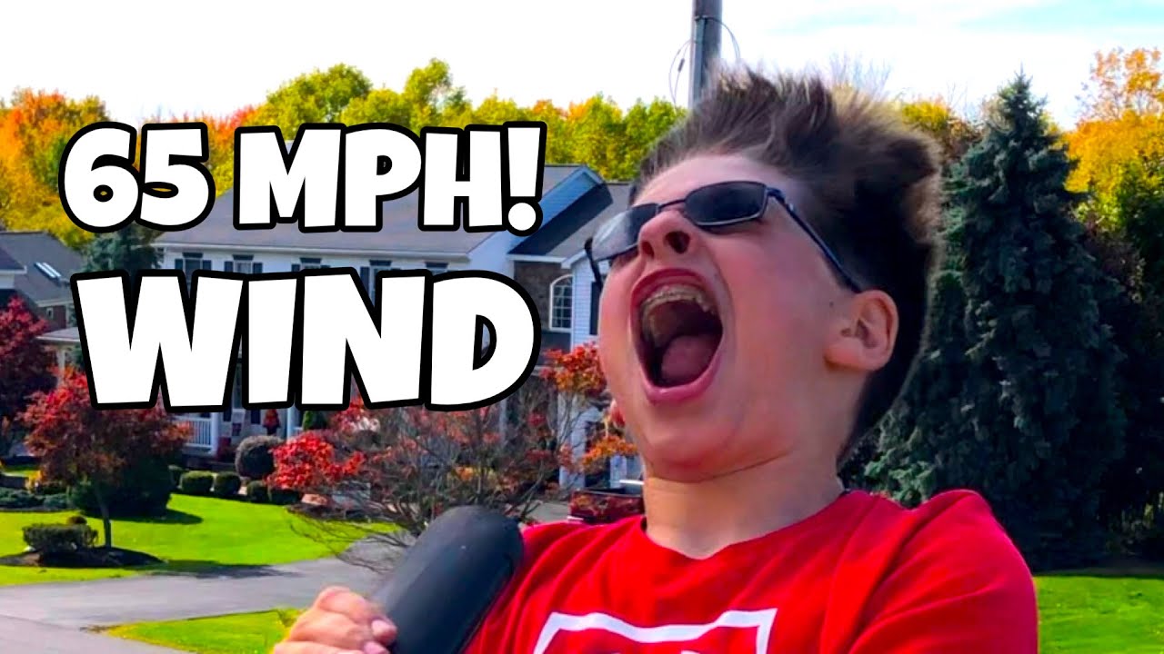 Leaf Blower Fun! - YouTube