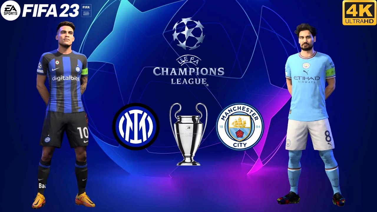 FIFA 23 - Inter Milan vs Manchester City - UEFA Champions League Final ...